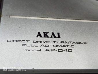 Buy Vintage AKAI JAPAN AP-D40 FULL AUTOMATIC DIRECT DRIVE VINTAGE ...